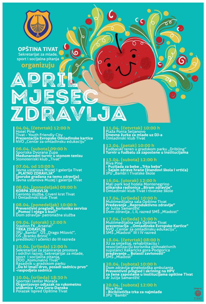 April mjesec zdravlja u Tivtu | Boka News