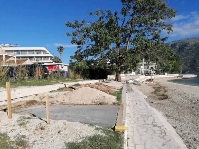 Betoniranje na plaži Markov rt zaustavila inspekcija, ali… | Boka News